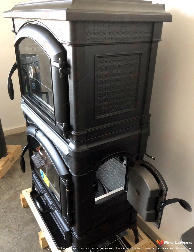 Isotta Forno Evo 10kW Poêle à bois avec four